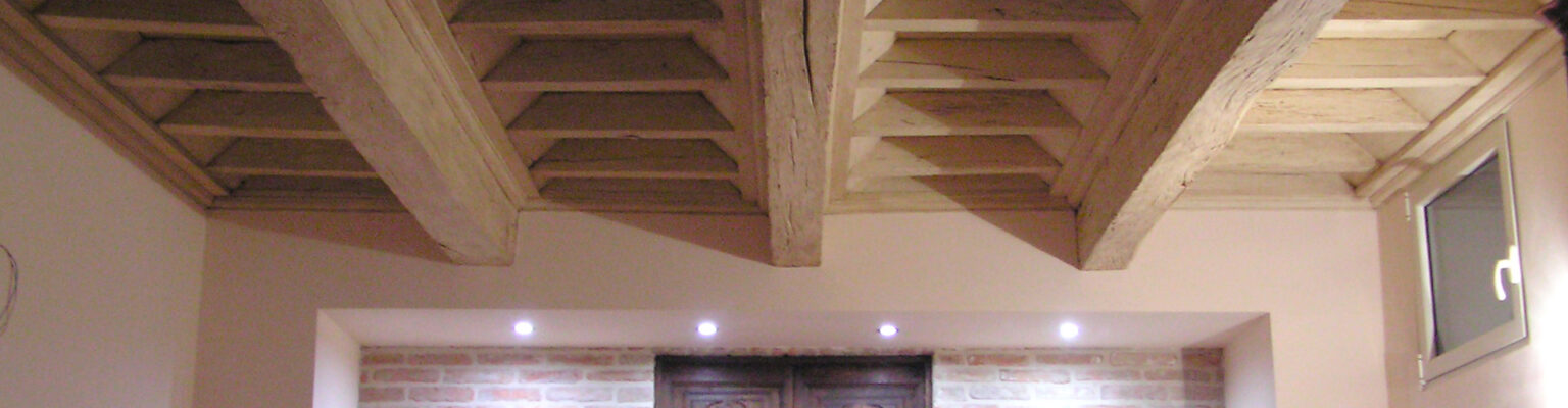 Restauro Soffitti in legno Asti - Piemonte - Davide Cerrati